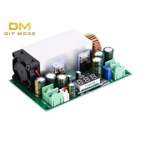 Diymore Dc12 80v 20a Adjustable Step Down Power Module With Voltage