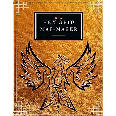 Buy RPG Hex Grid Map Maker SMALL Pages Of Hex Grid Map Paper To Build Your World And DND