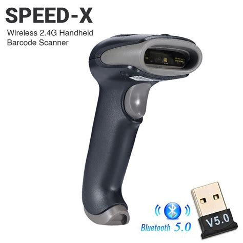 Speed X D CMOS Bluetooth Barcode Scanner With Receiver