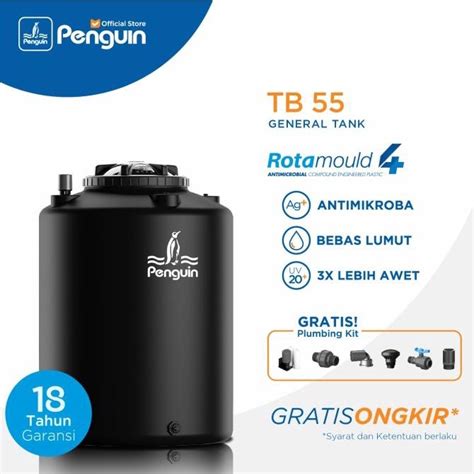 Jual Penguin Tangki Toren Tandon Air Tb 55 500 Liter Terpopuler