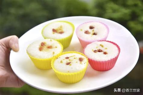 香蘭教程米發糕色澤潔白綿軟甜潤 每日頭條