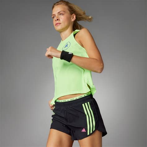 Adidas Own The Run 3 Stripes Shorts Black Adidas Uae