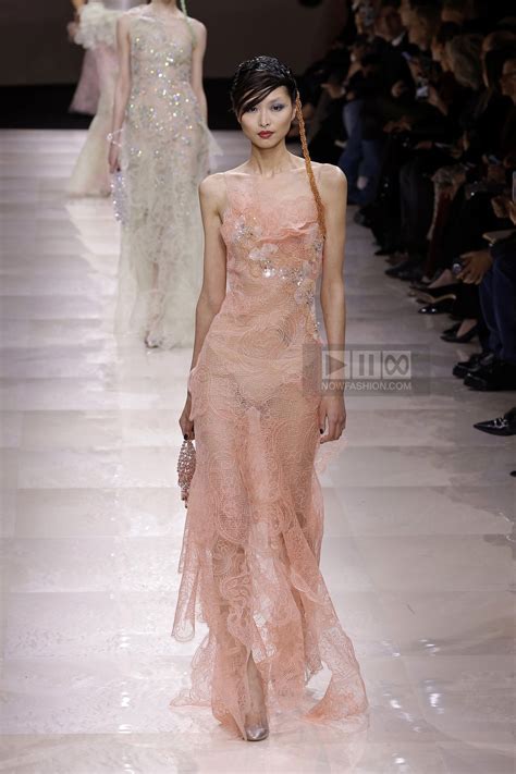 Giorgio Armani Prive Fashion Show Runway Couture Spring Summer 2024
