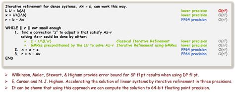 Ecp Releases Of The Tested And Verified Magma Numerical Linear Algebra