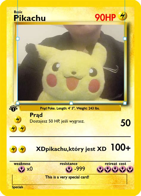 Pikachu Pokecardmaker