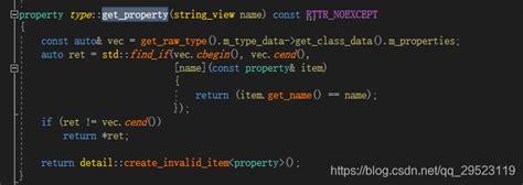 Rttrrun Time Type Reflection C反射原理实现剖解 Csdn博客