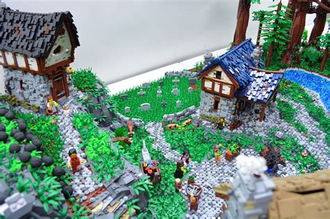 LEGO Medieval Market | Lego castle, Lego architecture, Lego house