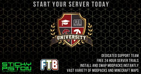 Ftb University 119 Server Hosting