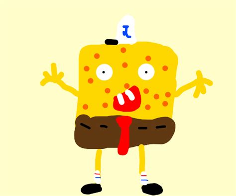 Broken Spongebob Drawception