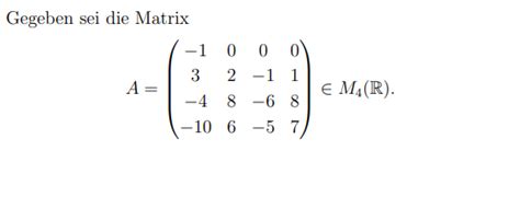 Eigenwerte Eigenvektor Diagonalisierbarkeit Mathelounge