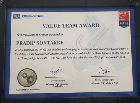knorrbremse value technologicalexcellence pradip sontakke 11