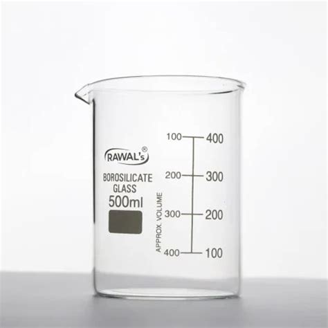 Borosilicate Glass Round Borosil Beaker 500 Ml At Best Price In Ambala