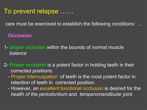 Retention In Orthodontics Ppt