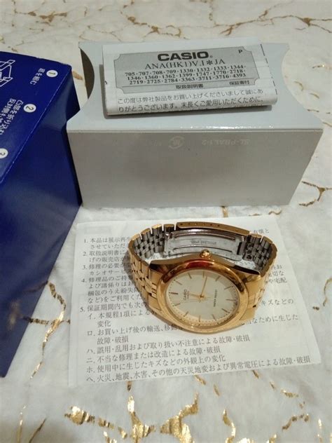 Japan Casio Luxury Watches On Carousell