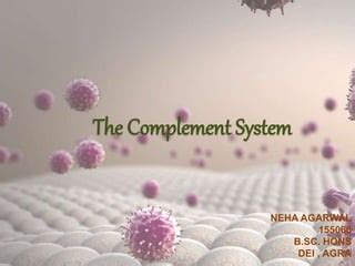 The Complement System PPT