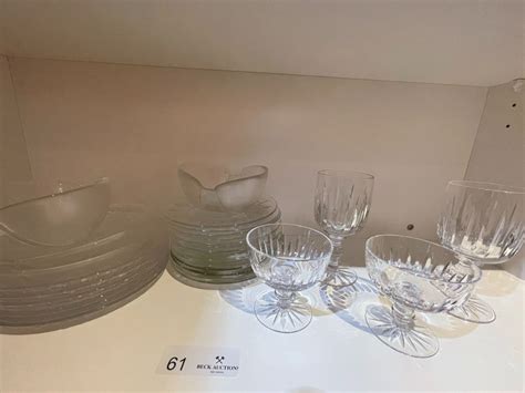 Glassware Collection Beck Auctions Inc