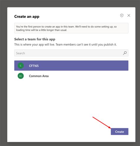 create a dataverse for teams environment and add a canvas app in a