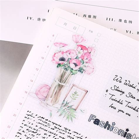 16 Stk Søte Selvlagde Planter Blomster Sett Etter Grandado