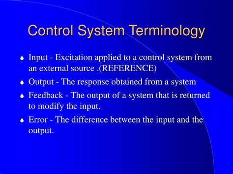 Ppt Feedback Control Automatic Tracking Powerpoint Presentation
