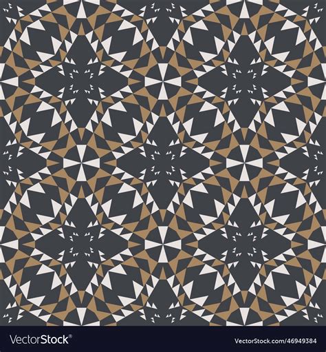 Aztec Geometric Seamless Pattern Royalty Free Vector Image