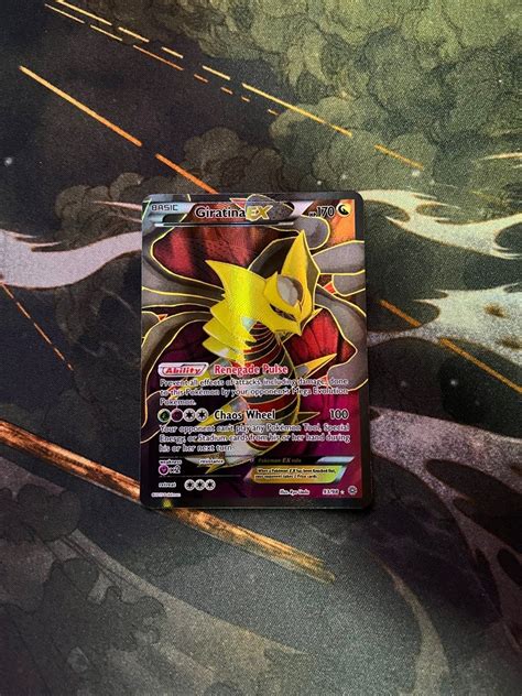 Giratina Ex Origin Forme Full Art Xy Ancient Origins 9398 Hobbies