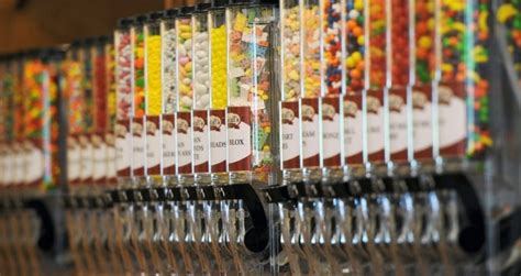 Acrylic Gravity Bins Clear Feed Bins Bulk Foods Dispenser