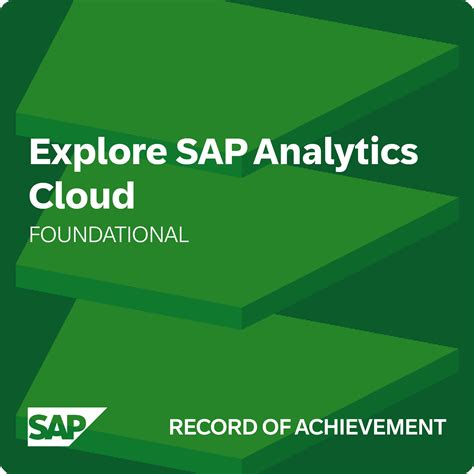 Explore Sap Analytics Cloud Record Of Achievement Credly