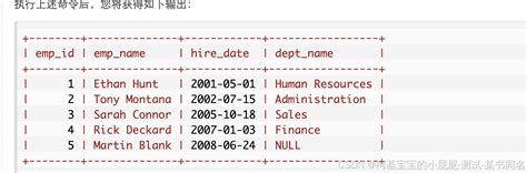 Sql中的左连接和右连接左连接查询sql语句 Csdn博客