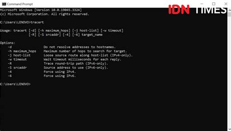 12 Perintah Windows Command Prompt Yang Harus Kamu Tahu
