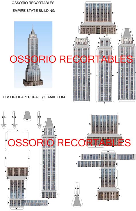 OSSORIO RECORTABLES DE PAPEL Papercraft Recortable De Papel Del Empire