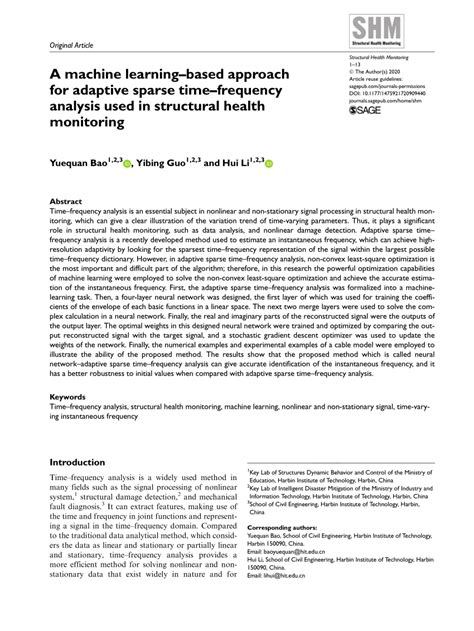 Pdf A Machine Learningbased Approach For Adaptive Sparse Time