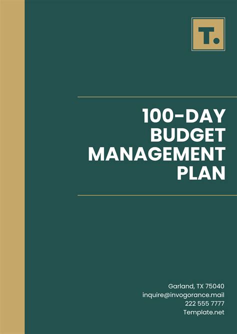 Free 100 Day Plan Template To Edit Online