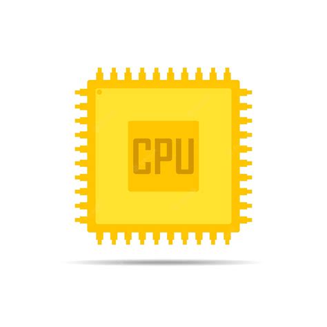 Premium Vector Chip Icon Vector Illustration