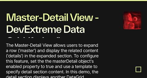 Master Detail View Devextreme Data Grid Forked Codesandbox