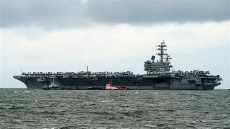 As Duterte Drifts Toward China A Us Carrier Makes A Point In Manila