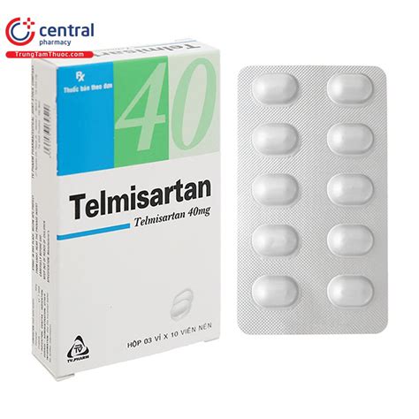 CHÍNH HÃNG Thuốc Telmisartan 40mg điều trị bệnh cao huyết áp