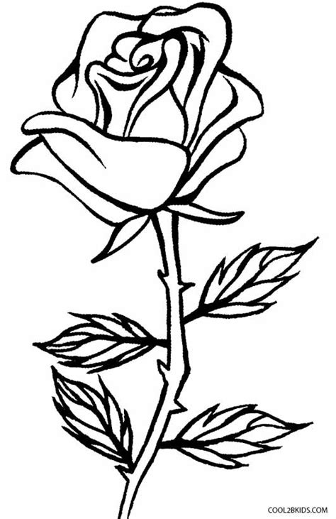 14 Extraordinaire Rose Coloriage Images Coloriage Rose Coloriage