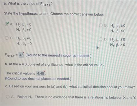 Solved You Are Testing The Null Hypothesis That There Is No Chegg