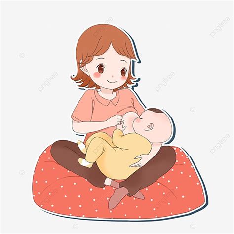모유 수유 모유 수유 아가 모유 Png 일러스트 및 이미지 에 대한 무료 다운로드 Pngtree