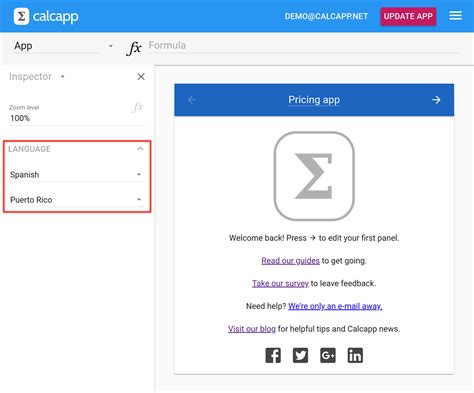 Calcapp — Feature Apps In Languages Other Than Us English