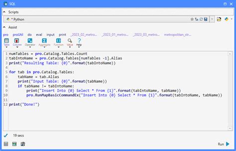 Mapinfo Monday Merging Tables With Python Mapinfo Pro