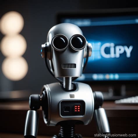 Terminator Lawyer In Court Room With Terminator Robot Head Prompts