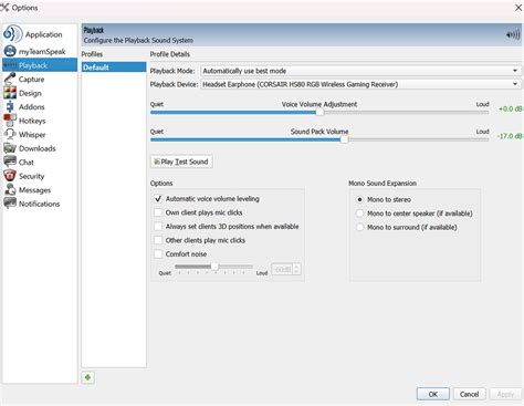 Push To Talk Not Working When Im In A Ts Server Teamspeak 3 Client