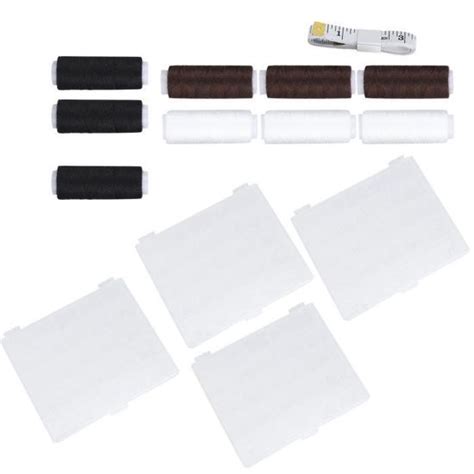 Fdit bobine vide en plastique Bobine vide ensemble de bobines en plastique transparent fils à