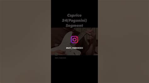 Lick Segment Of The Dayclassicalneoclassicalrockcaprice 24paganini
