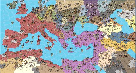 Rome Attila Total War Map R Mapporn