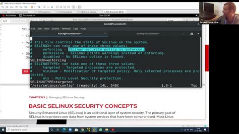 Rhcsa Sa2 Managing Selinux Security Use Of Chcon Command Use Of