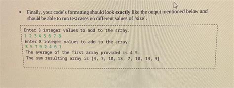 Solved Write A Method That Retums An Int Array Using Chegg
