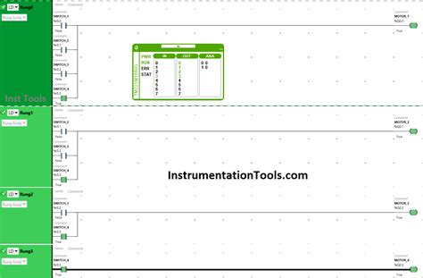 Plc Logic Example On Multiple Switches And Motors