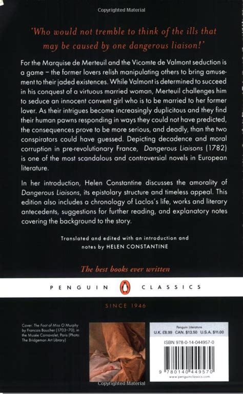 Dangerous Liaisons Penguin Classics Fahasa Com